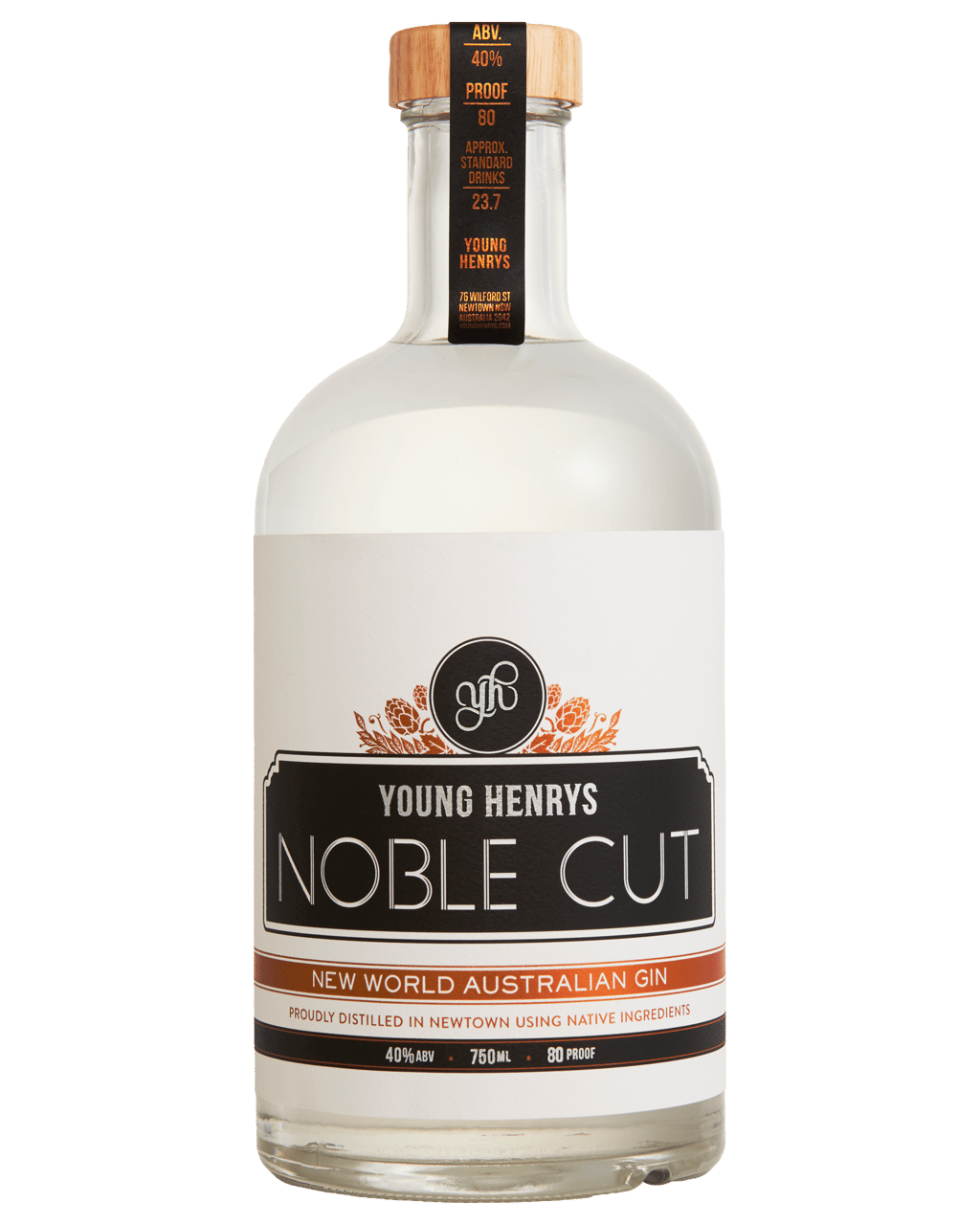 Buy Young Henrys Noble Cut Gin 700ml Online @Lowest Price