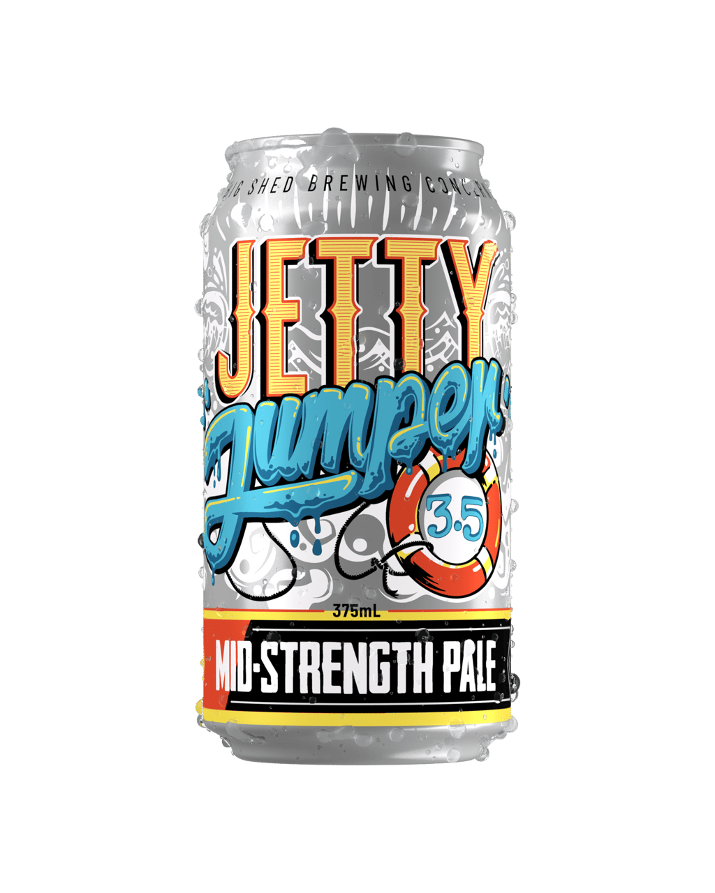 Buy Big Shed Brewing Co Jetty Jumper Mid-strength Pale Can 375ml Online ...