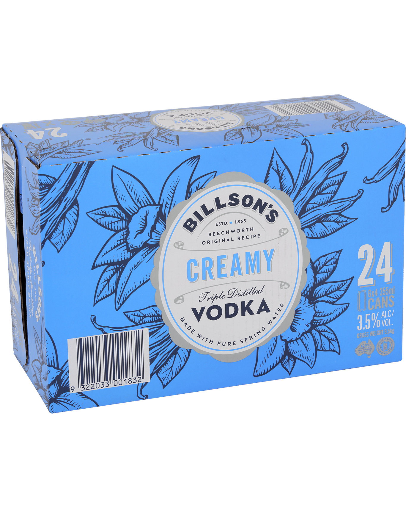 Buy Billson's Vodka With Creamy Cans 355ml Online @Lowest Price