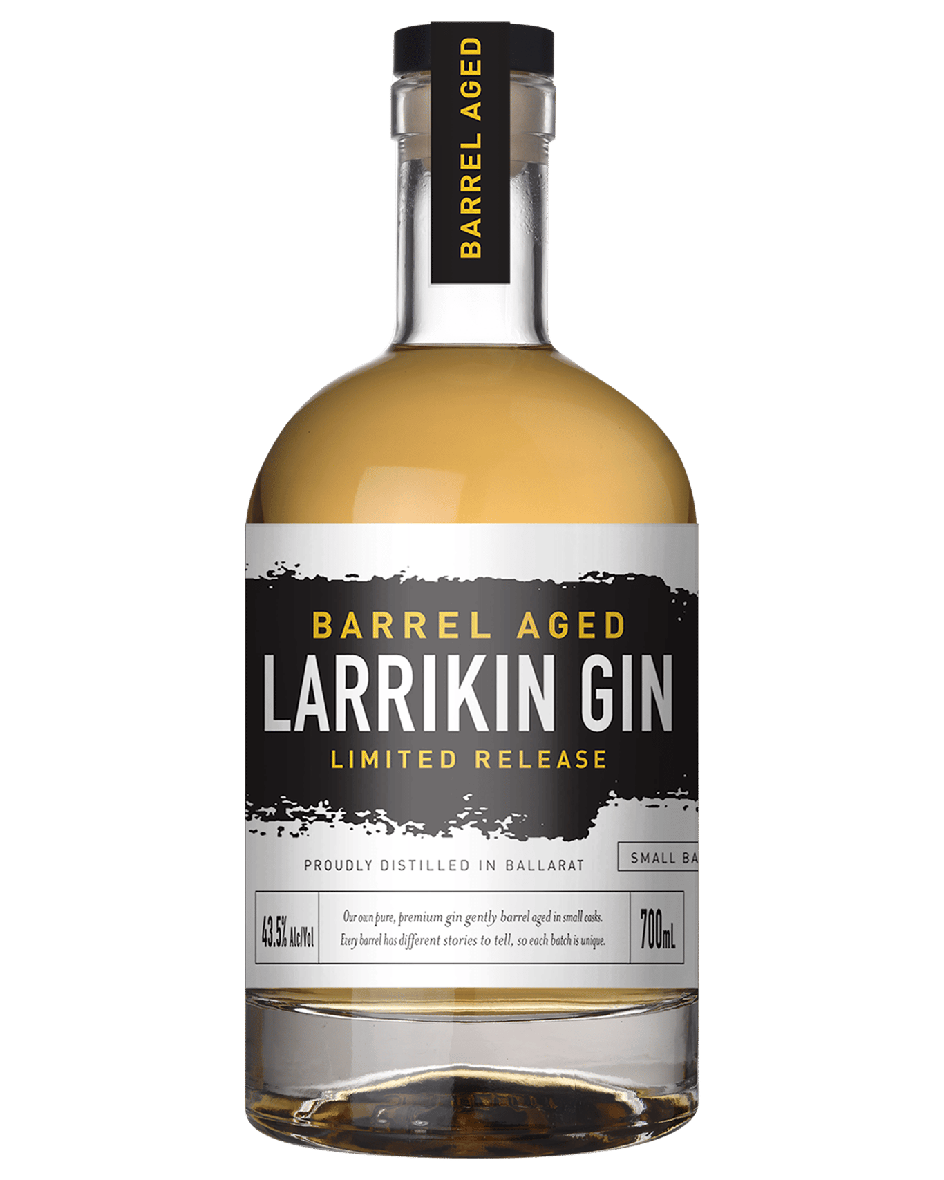 Buy Kilderkin Distillery Larrikin Barrel Aged Gin 700ml Online @Lowest ...