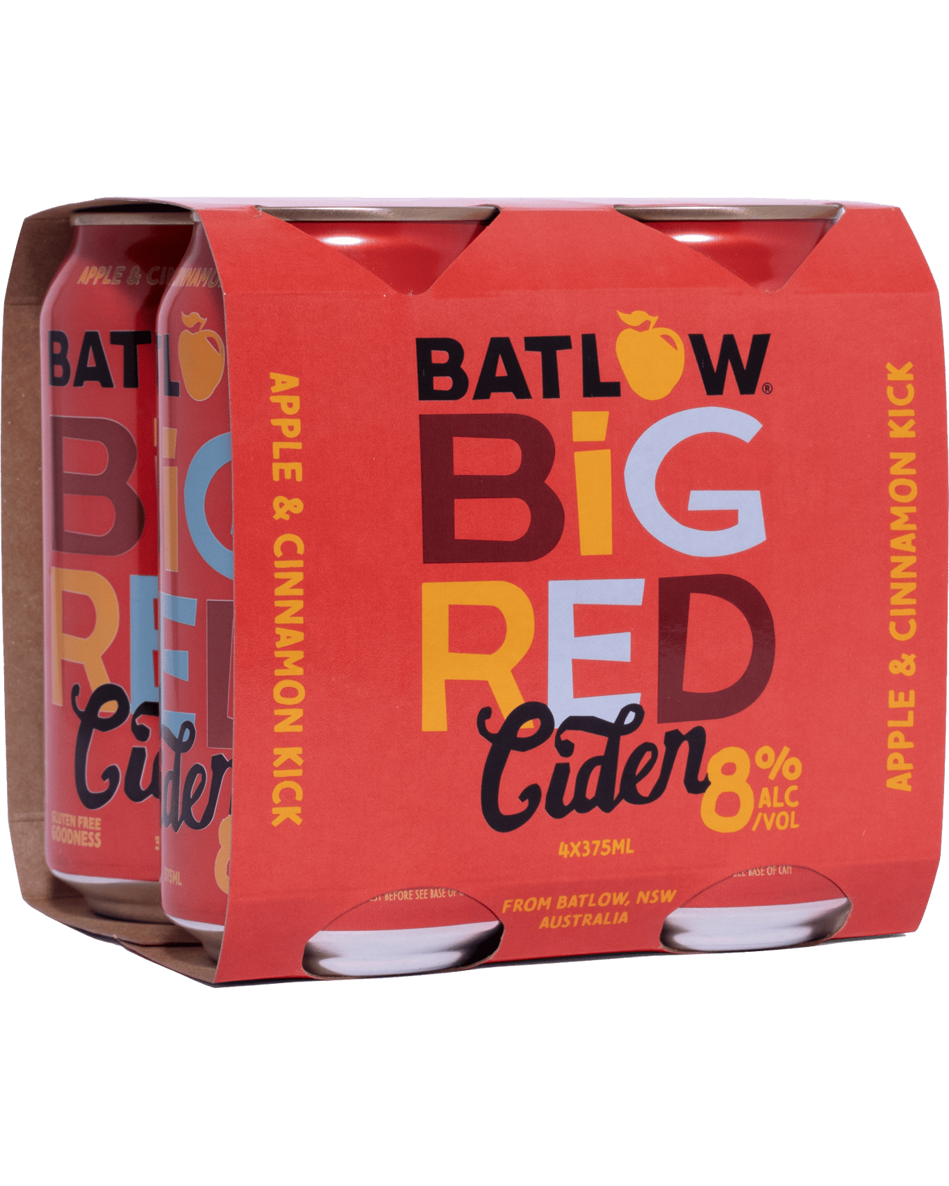 Buy Batlow Big Red Cider Can 375ml Online (Low Prices) from Dan Murphy's