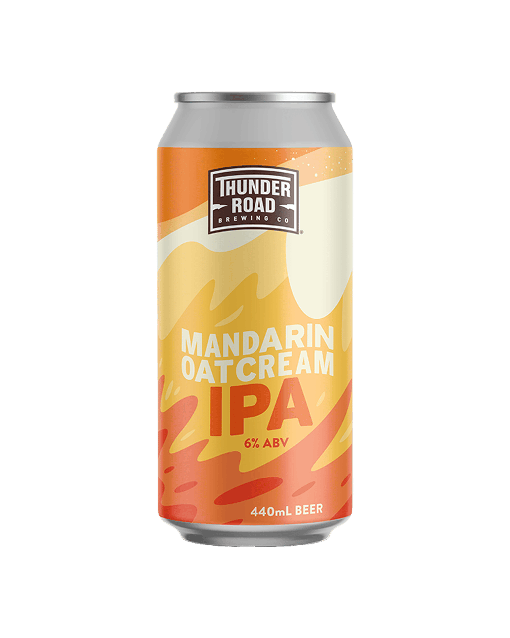 Buy Thunder Road Brewing Co Rd Mandarin Oatcream Ipa Can 440ml Online ...