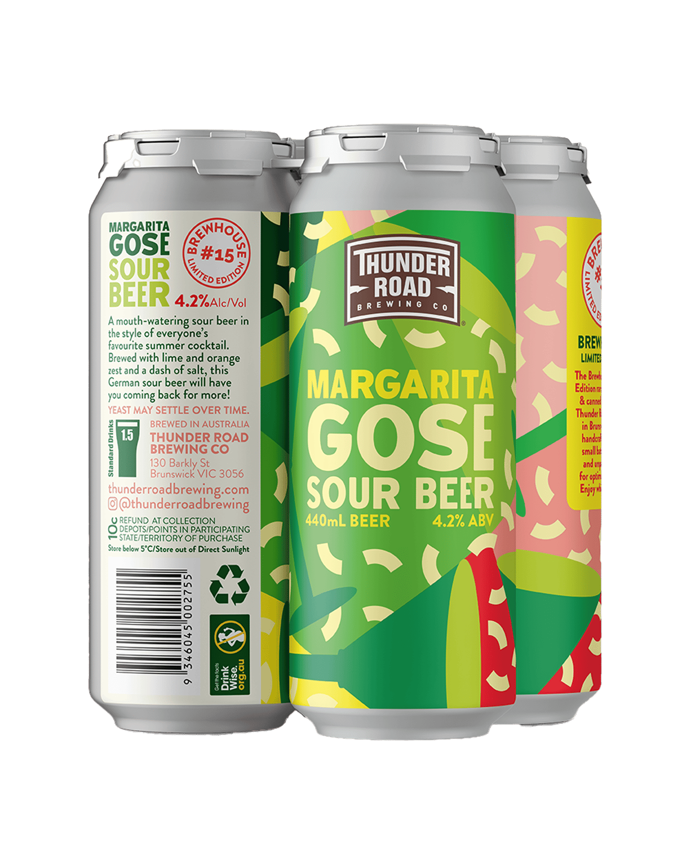 Buy Thunder Road Margarita Gose Sour Can 440ml Online @Lowest Price