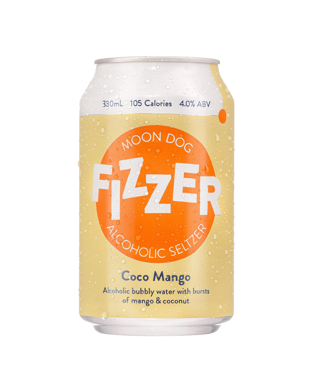 Buy Moon Dog Fizzer Alcoholic Seltzer Coco Mango Cans 330ml Online (Low ...