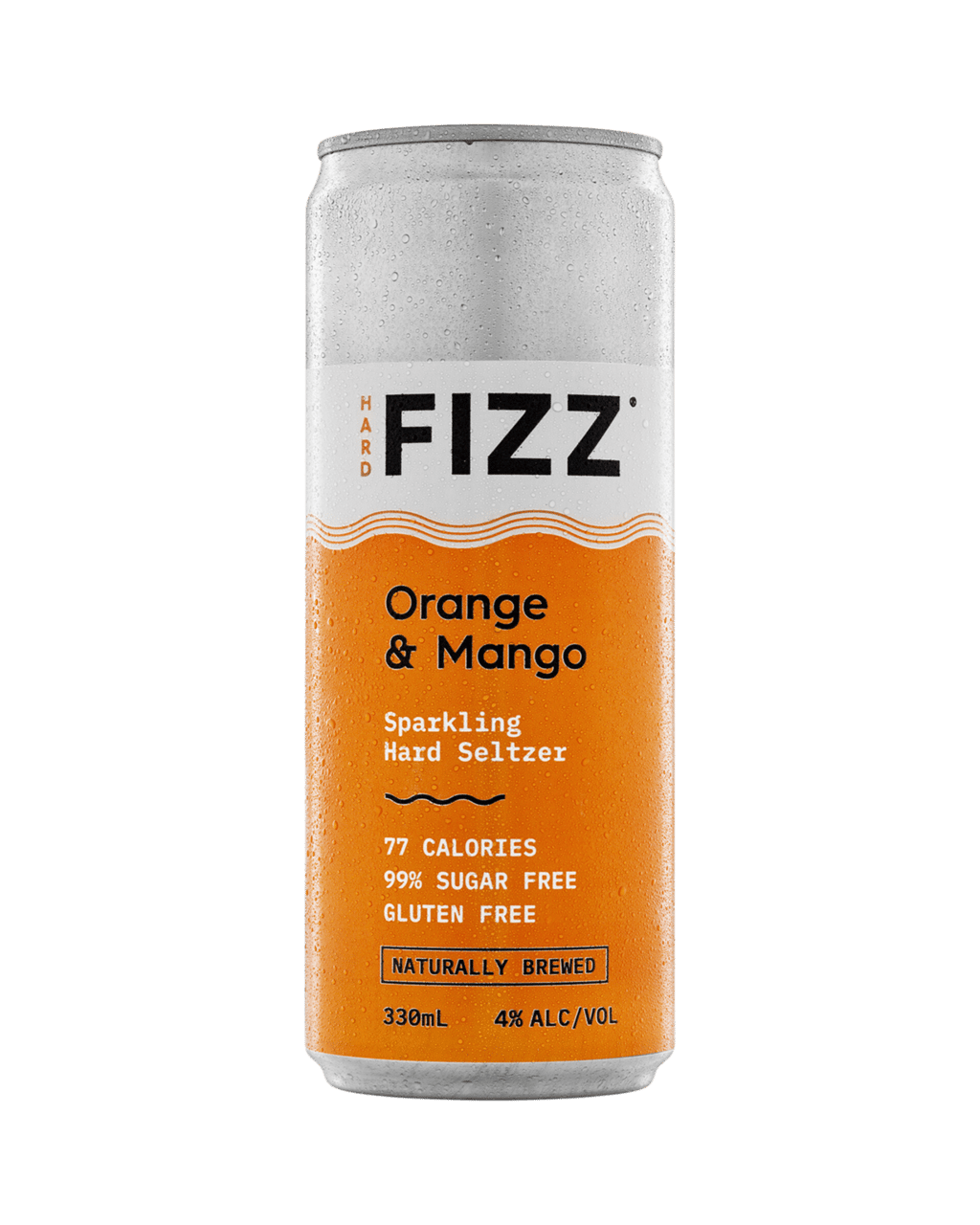 Buy Hard Fizz Orange & Mango Seltzer Can 330ml Online @Lowest Price