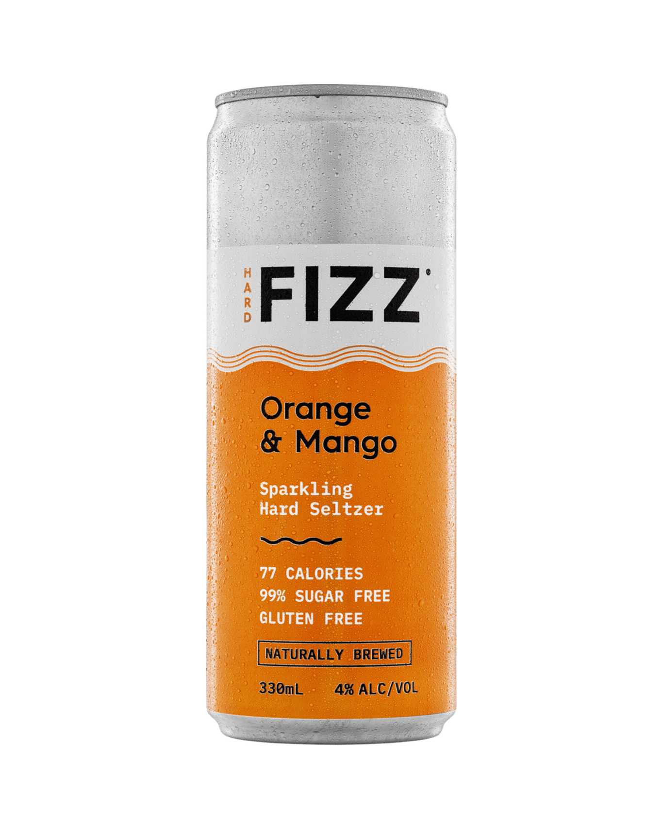 Buy Hard Fizz Orange & Mango Seltzer Can 330ml Online @Lowest Price
