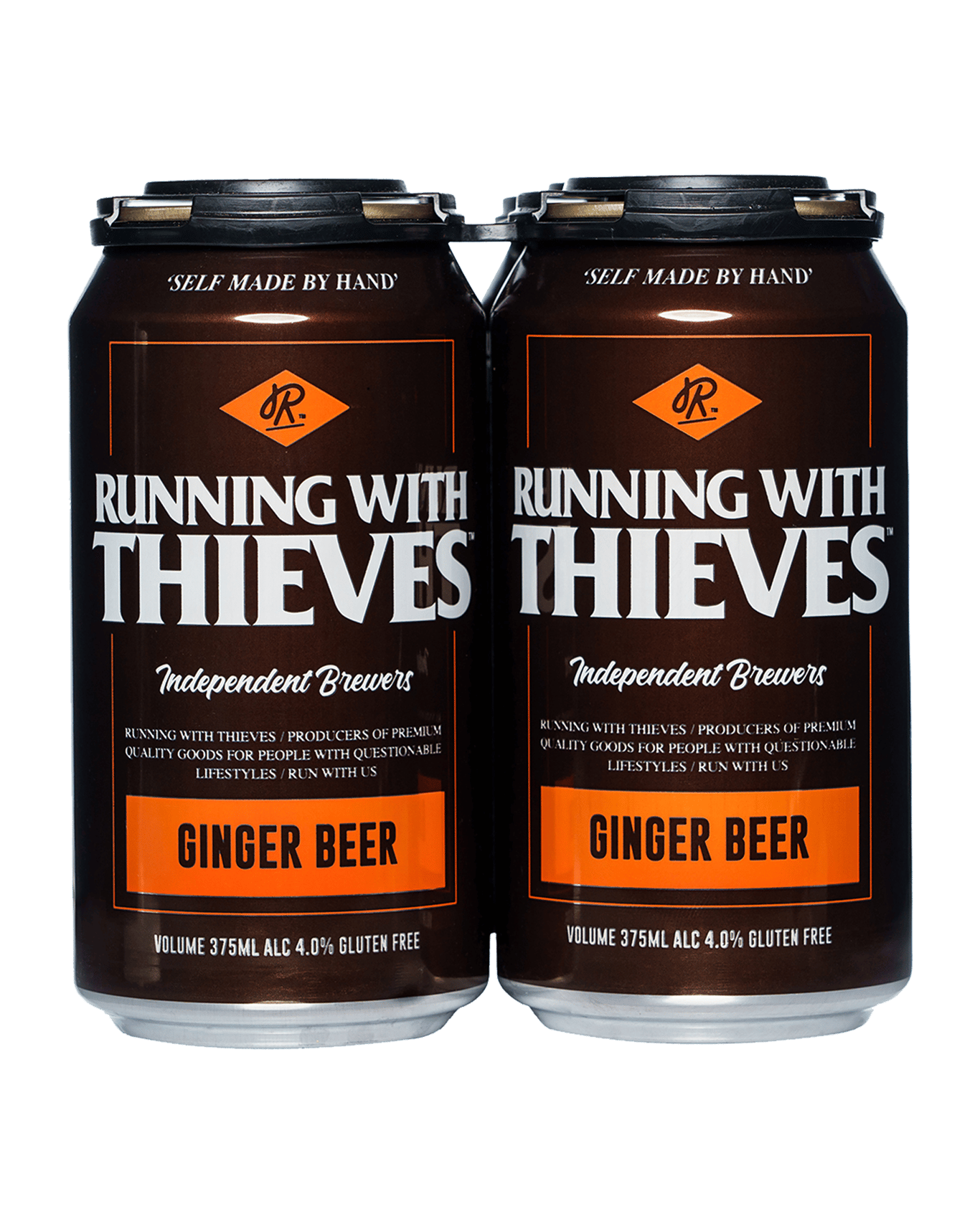 Buy Running With Thieves Ginger Beer Cans 375ml Online @Lowest Price