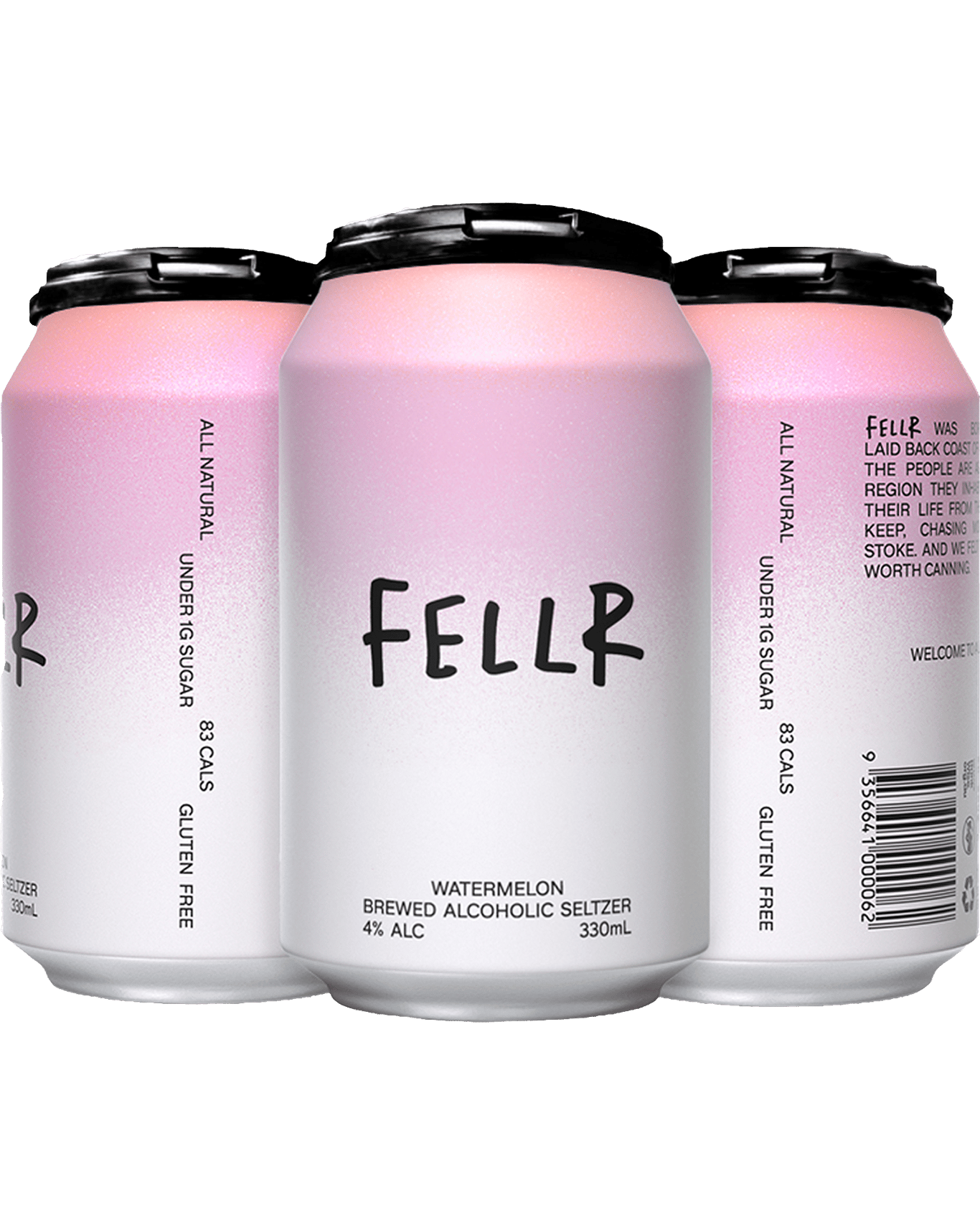Buy Fellr Seltzer Watermelon 330ml Online @Lowest Price