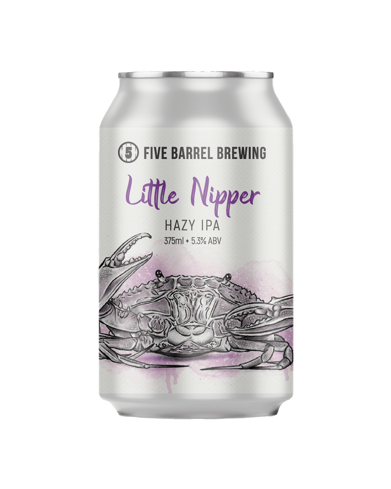 Buy Five Barrel Little Nipper Hazy Ipa Can 375ml Online @Lowest Price