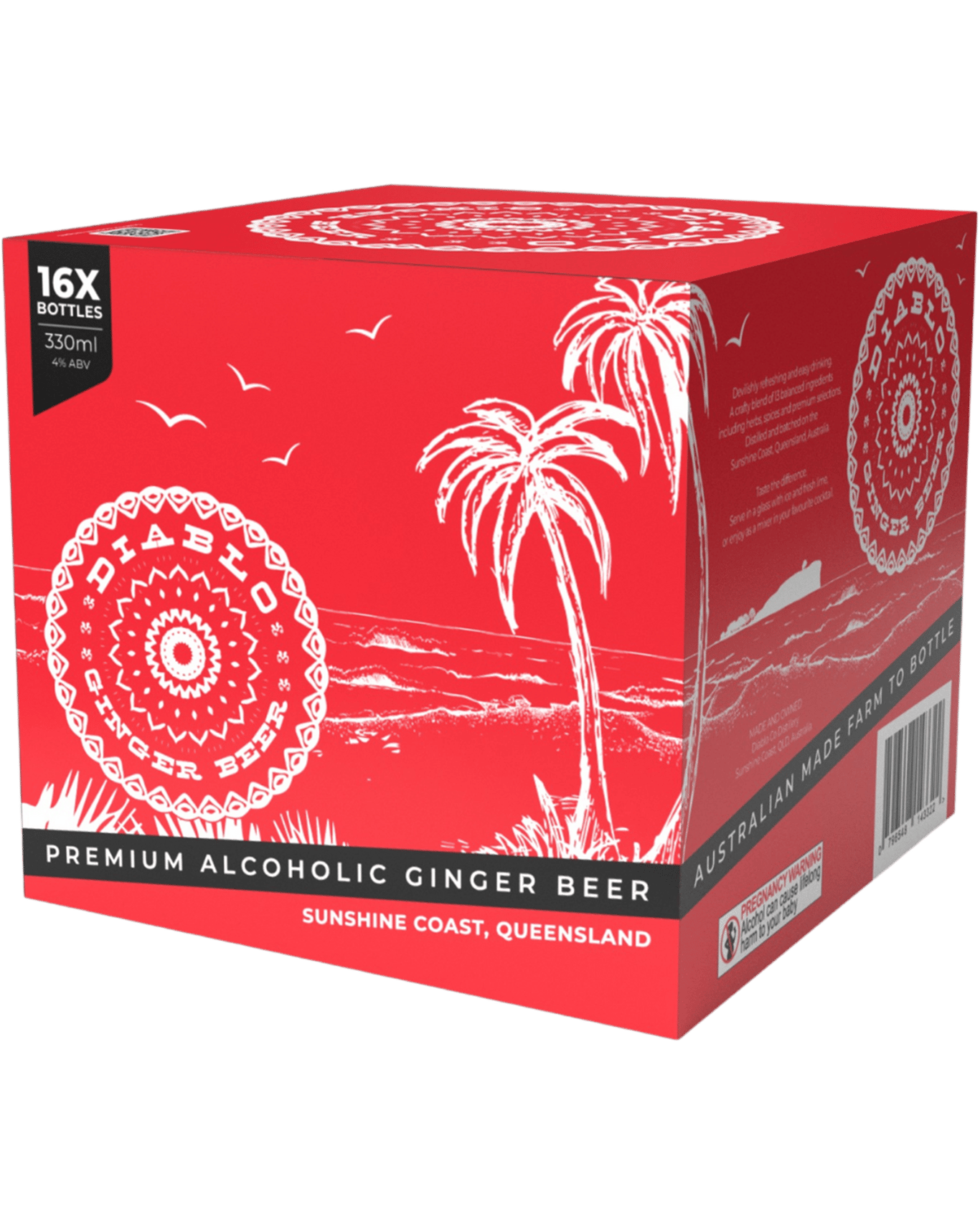 Buy Diablo Ginger Beer 330ml Online @Lowest Price