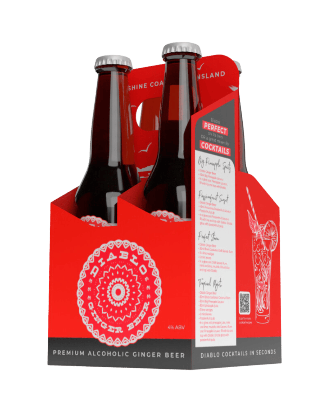 Buy Diablo Ginger Beer 330ml Online @Lowest Price