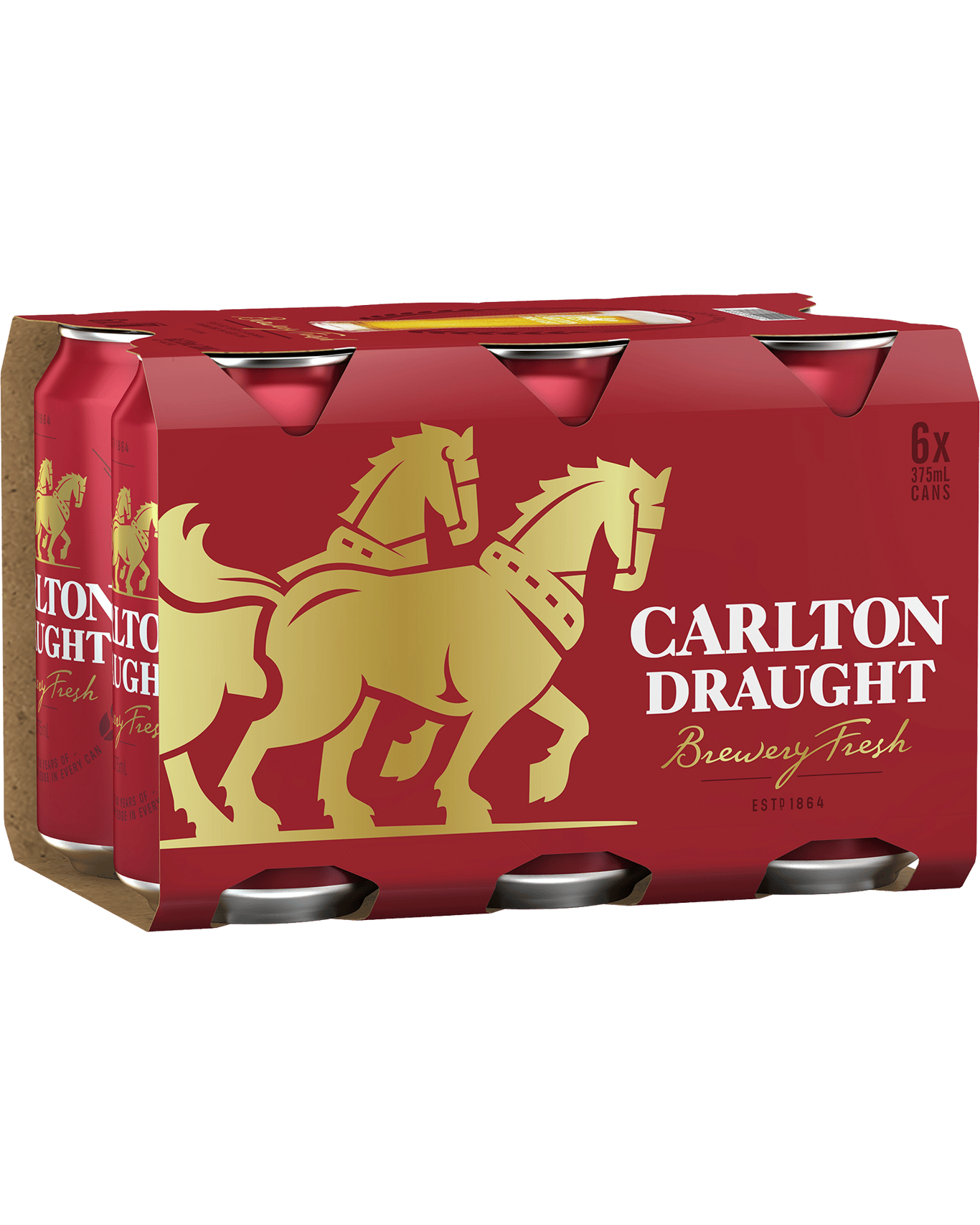 Buy Carlton Draught Lager Cans 375ml Online @Lowest Price