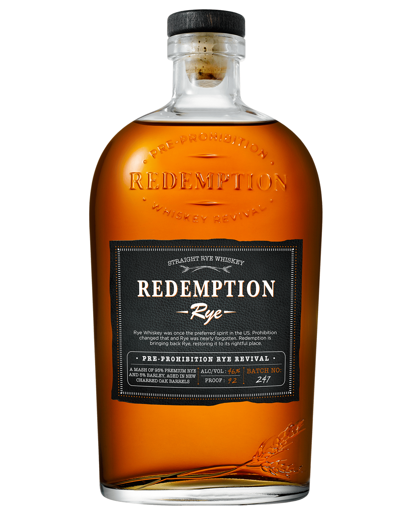 Buy Redemption Rye 750ml Online @Lowest Price