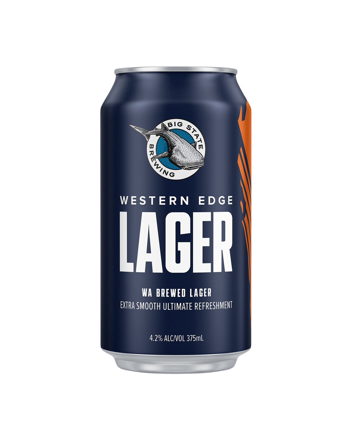 Buy Big State Western Edge Lager Cans 375ml Online @Lowest Price