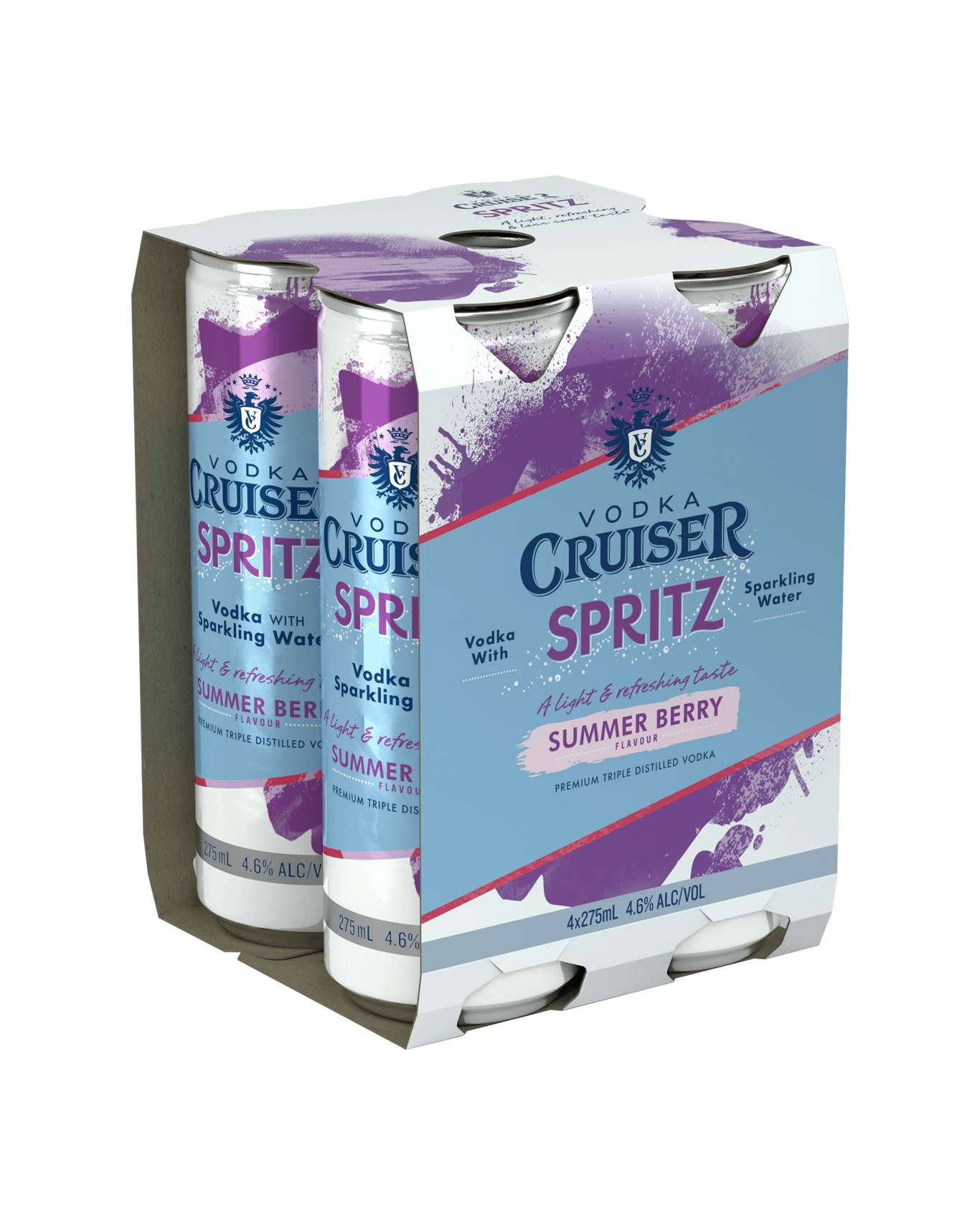 Buy Cruiser Spritz Summer Berry Cans 275mL Online (Lowest prices in ...