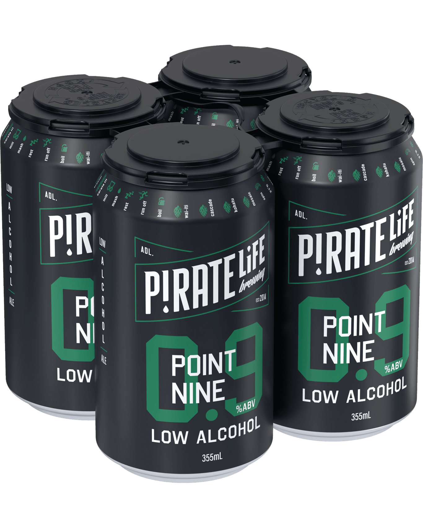 Buy Pirate Life Brewing Point Nine Cans 355ml Online @Lowest Price