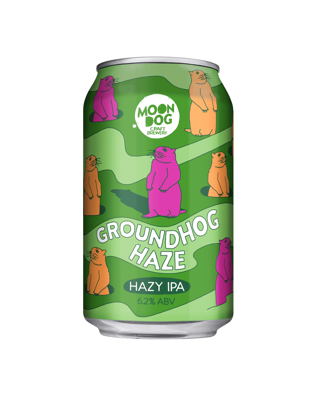 Buy Moon Dog Groundhog Haze Hazy Ipa Can 330ml Online @Lowest Price
