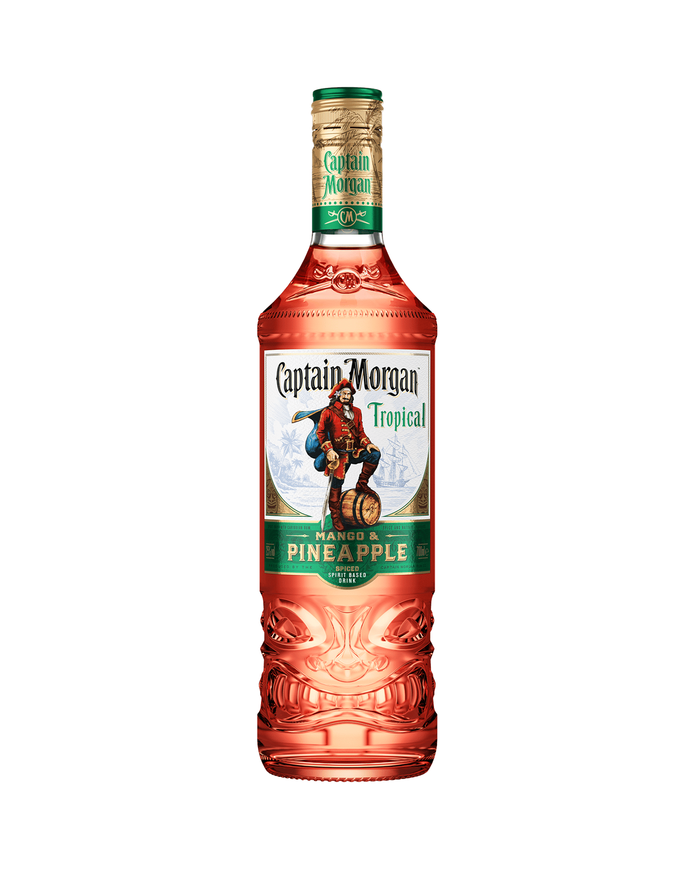 Buy Captain Morgan Tropical Mango & Pineapple Spiced 700ml Online ...