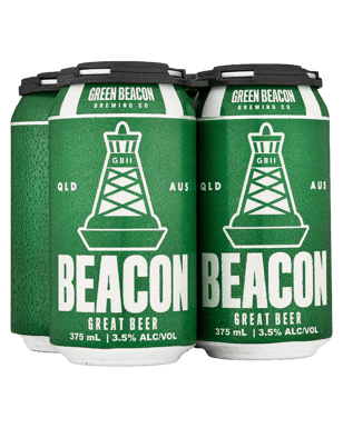 Buy Green Beacon Brewing Co Beacon Great Beer Cans 375ml Online @Lowest ...