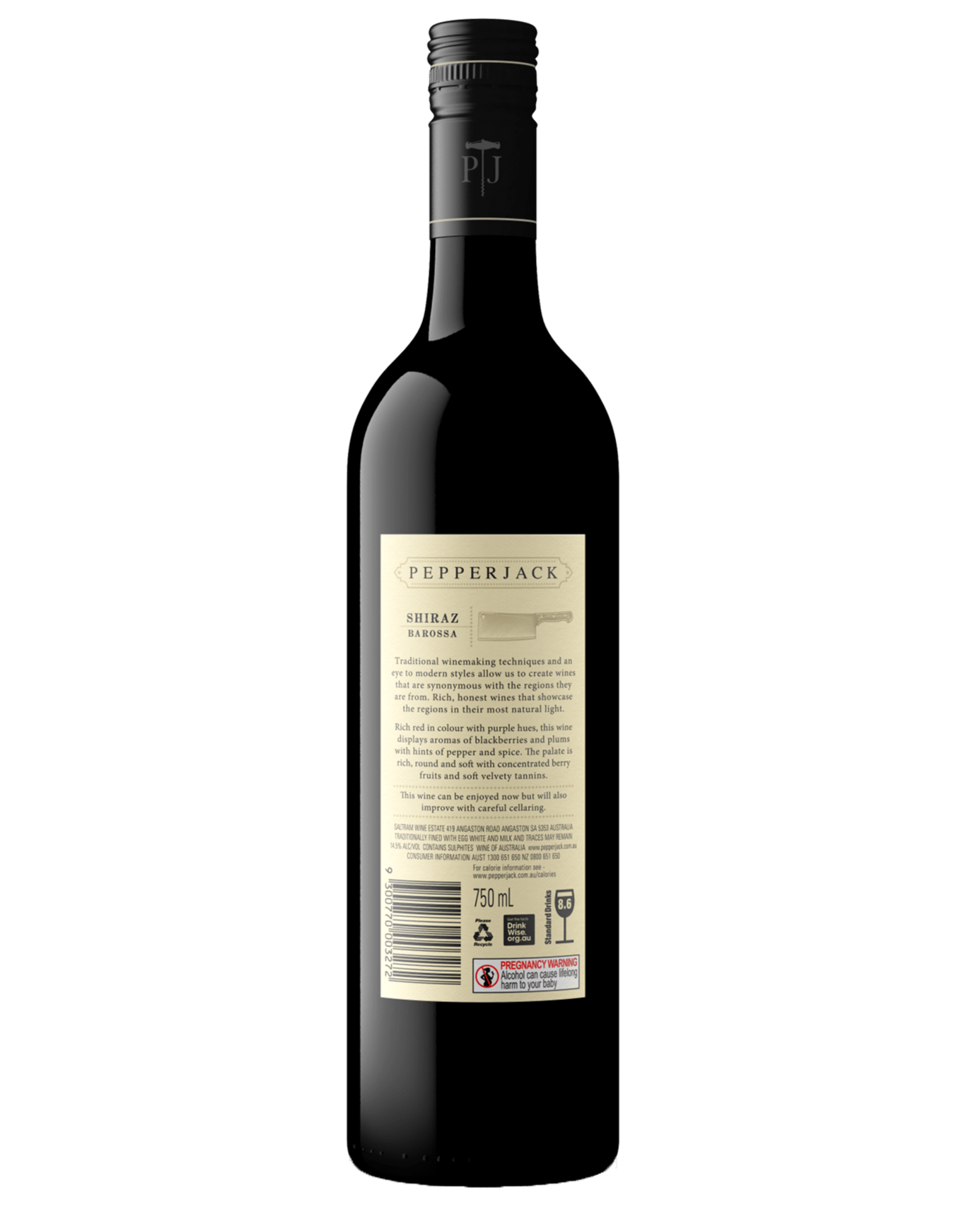 Buy Pepperjack Barossa Shiraz Online (Low Prices) from Dan Murphy's