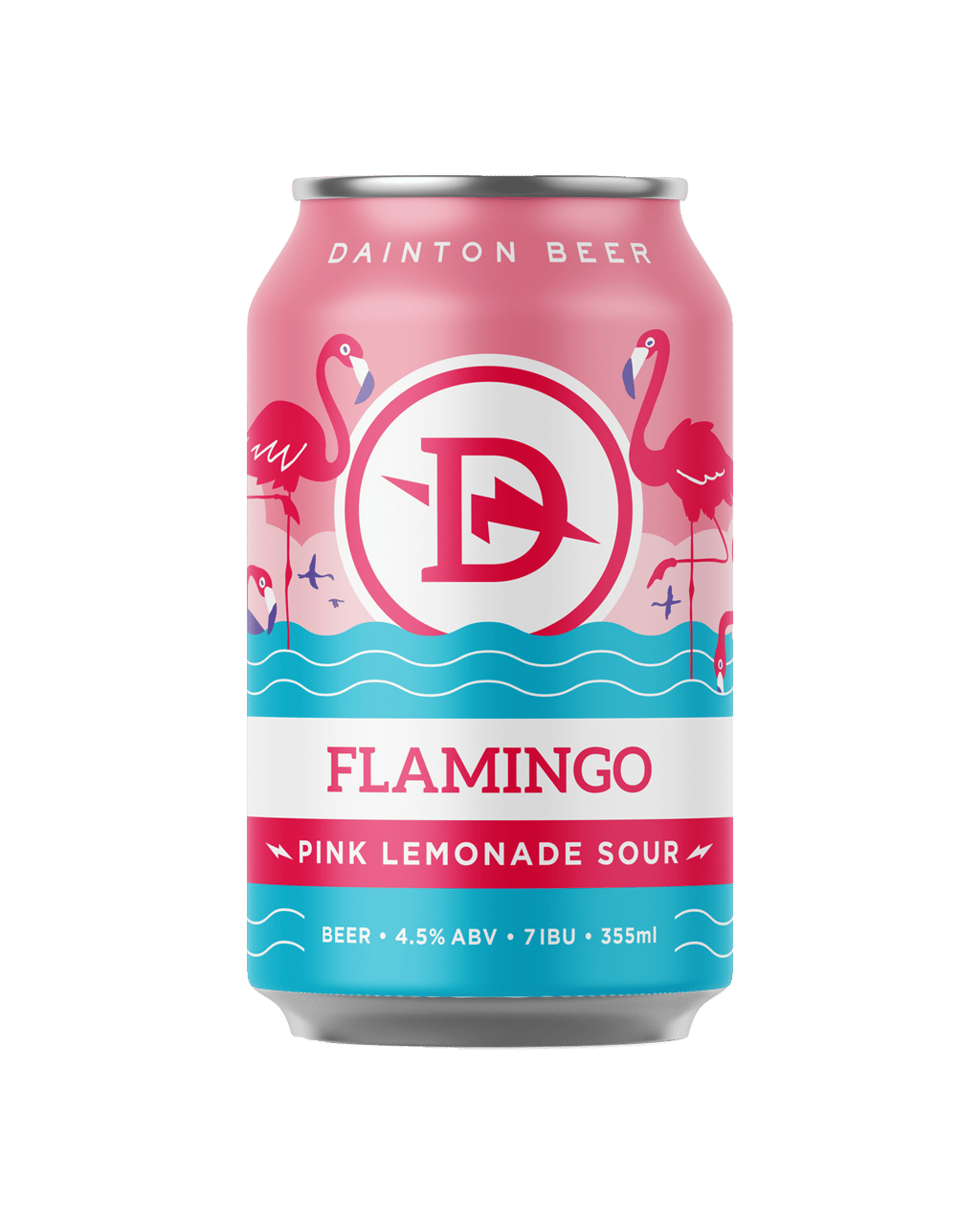 Buy Dainton Flamingo Pink Lemonade Sour Cans 355ml Online @Lowest Price