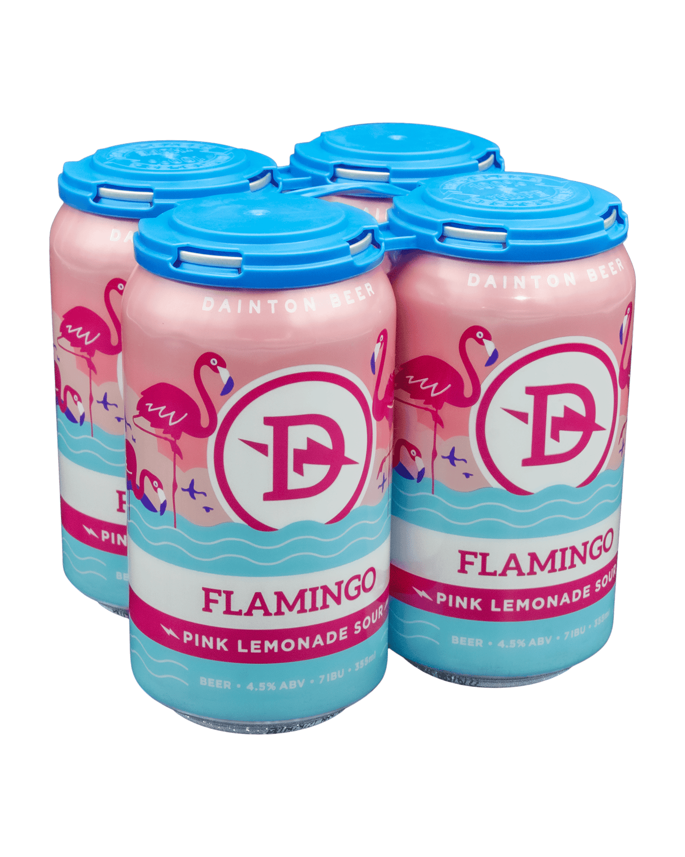 Buy Dainton Flamingo Pink Lemonade Sour Cans 355ml Online @Lowest Price