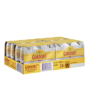 Buy Gordon's Gin & Tonic Cans 375ml Online @Lowest Price