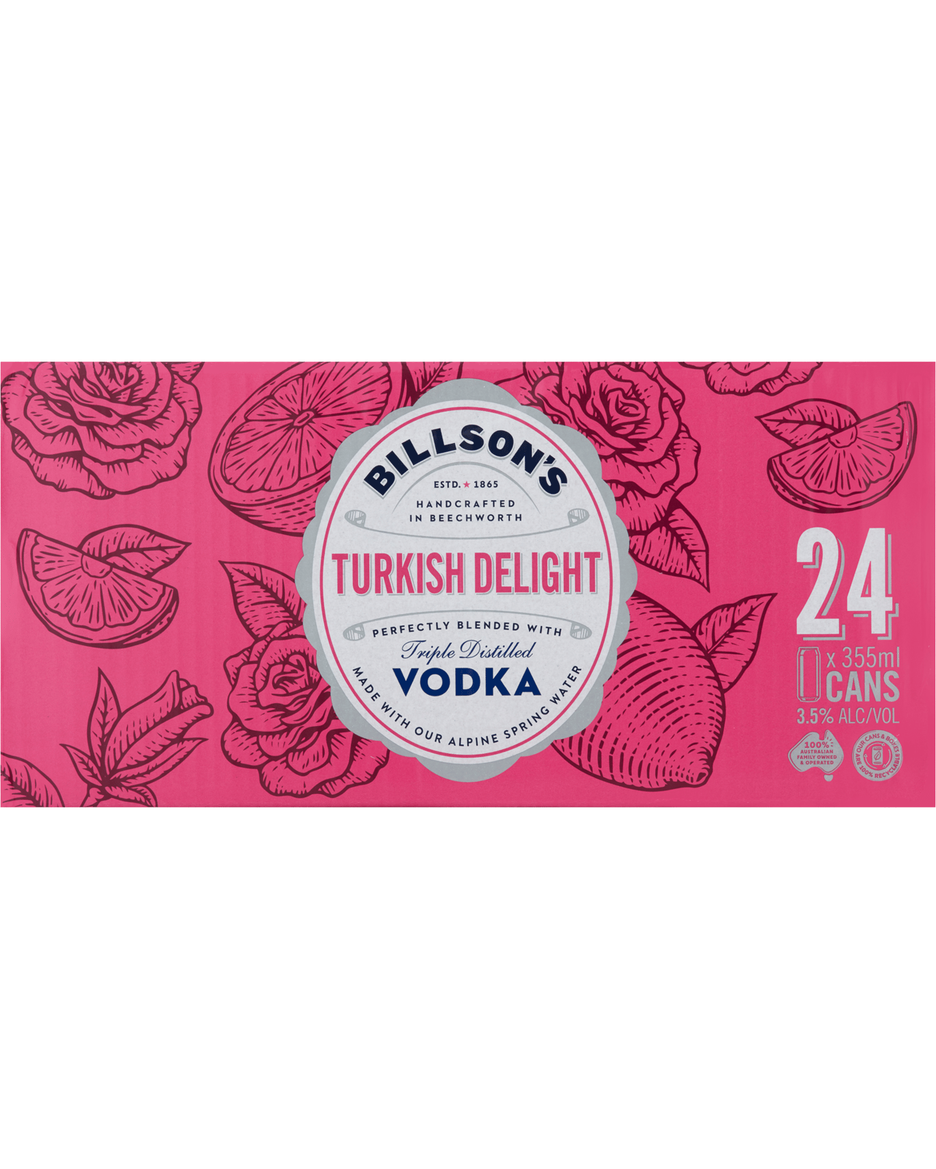 Billson's Vodka With Turkish Delight 355ml (Unbeatable Prices): Buy ...