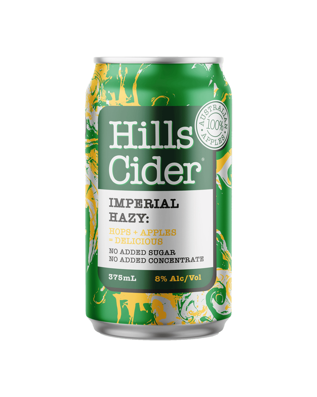Buy The Hills Cider Company Imperial Hazy Hops & Apples Can 375ml ...