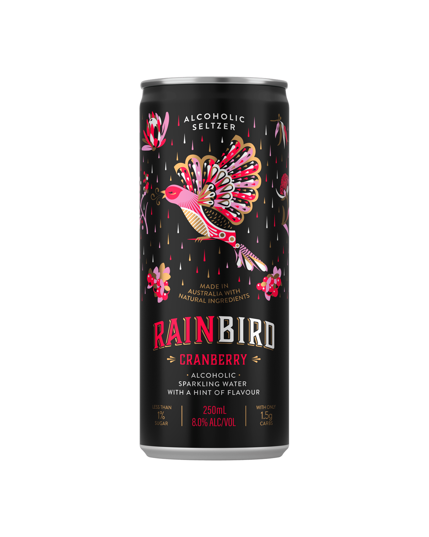 Buy Rainbird Seltzer Cranberry 8% 250ml Online (Low Prices) from Dan ...