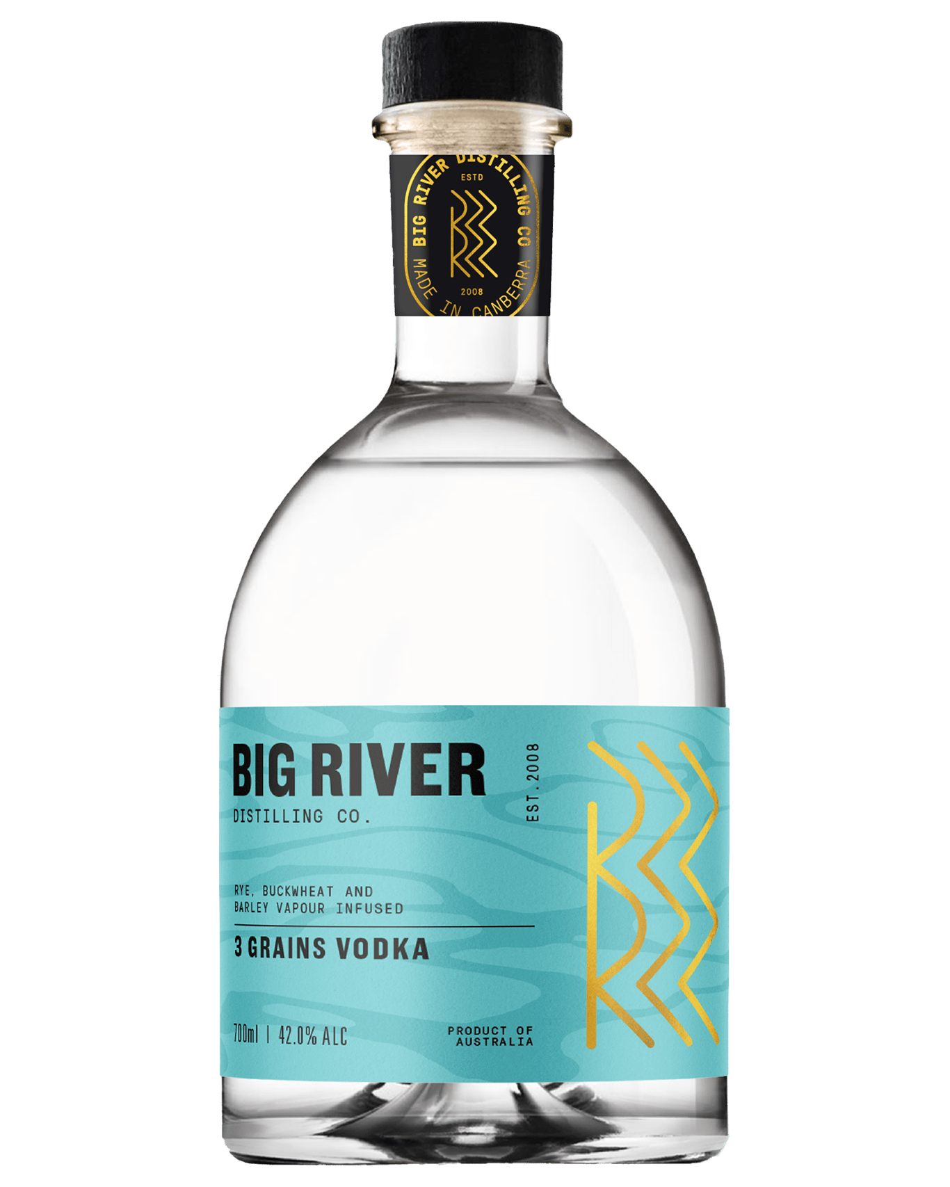 Buy Big River Distilling Company 3 Grains Vodka 700ml Online @Lowest Price