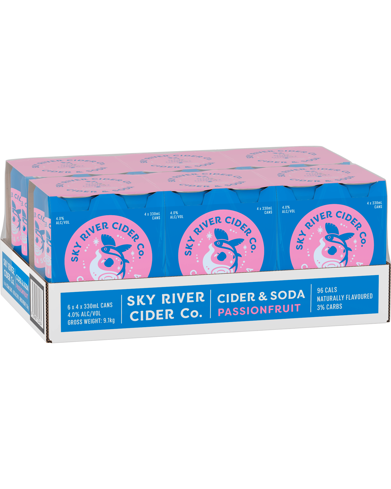 Buy Sky River Cider Soda Passionfruit 330ml Online @Lowest Price