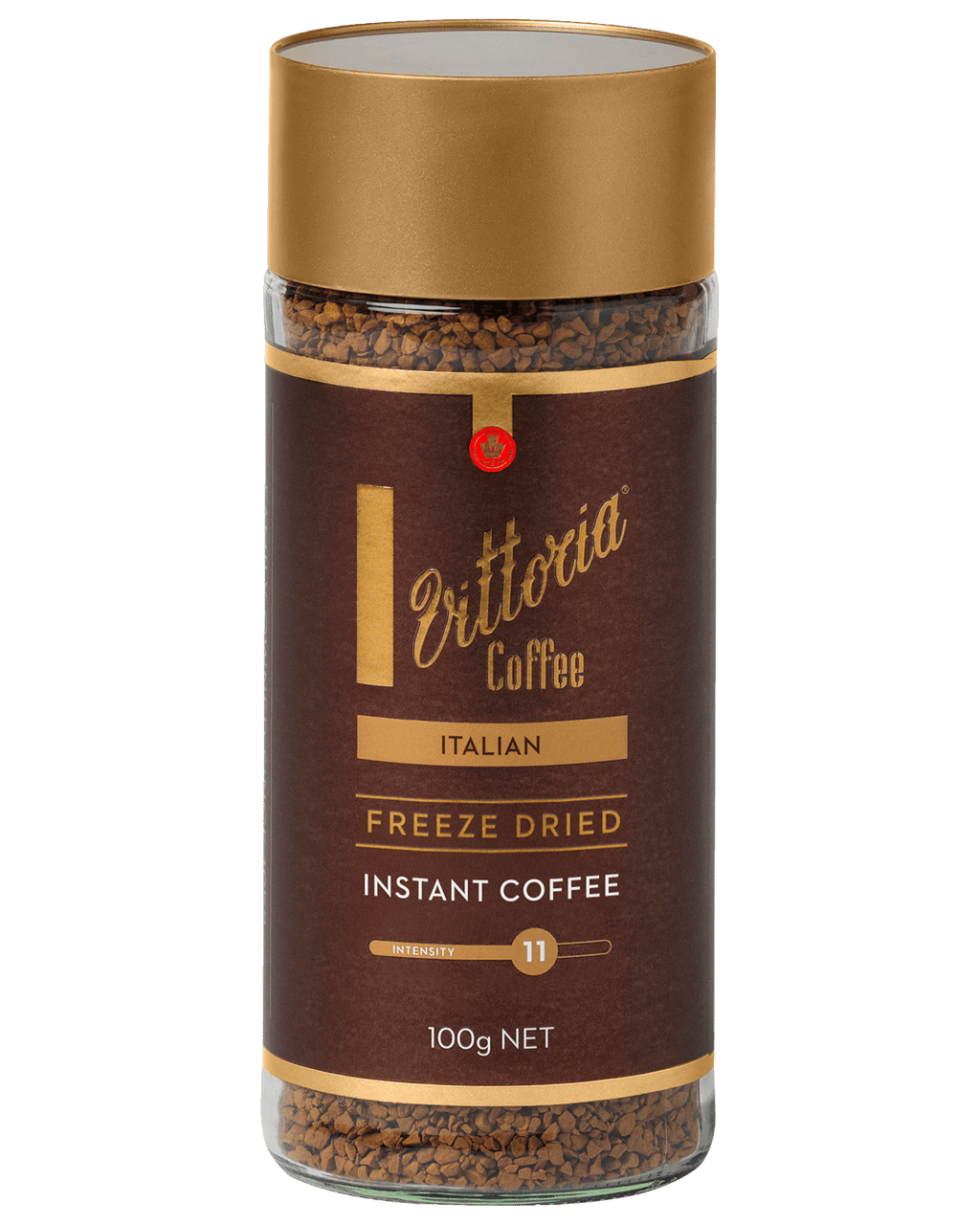 Buy Vittoria Coffee Italian Blend Freeze Dried Instant Coffee 100g ...