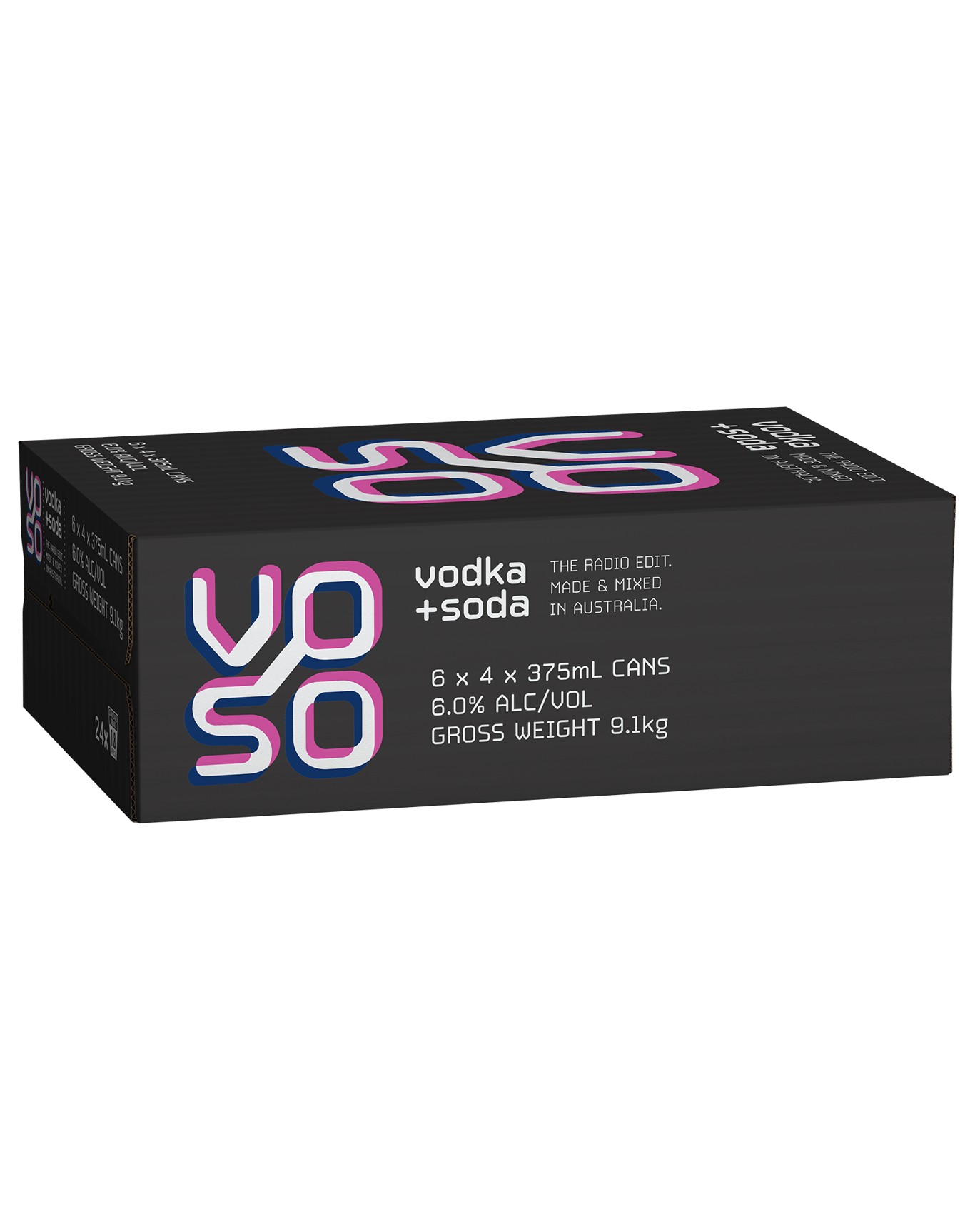 Buy Voso Vodka Soda 6% 6x4x375ml Online @Lowest Price