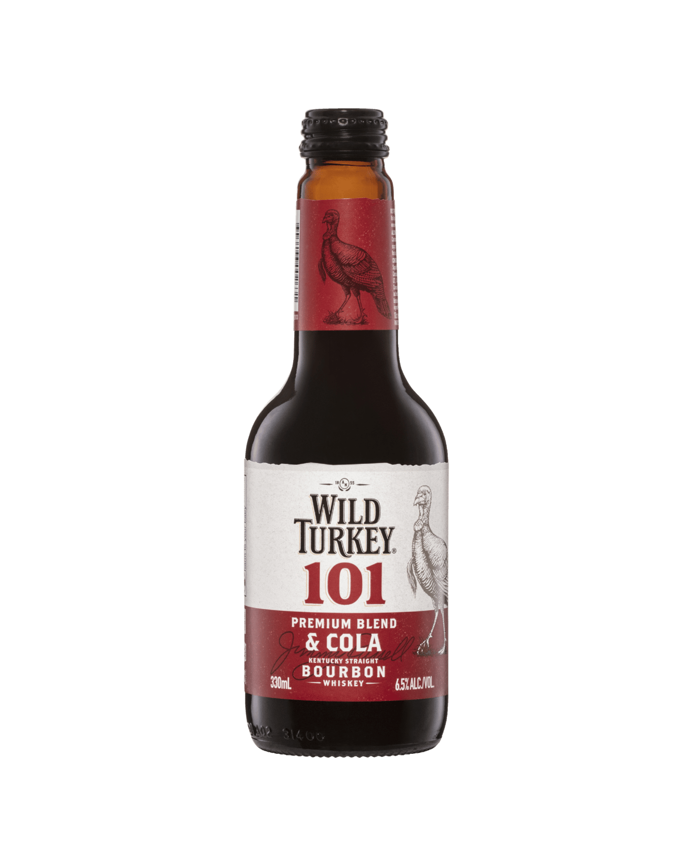 Buy Wild Turkey 101 Bourbon & Cola 330ml Bottles Online @Lowest Price