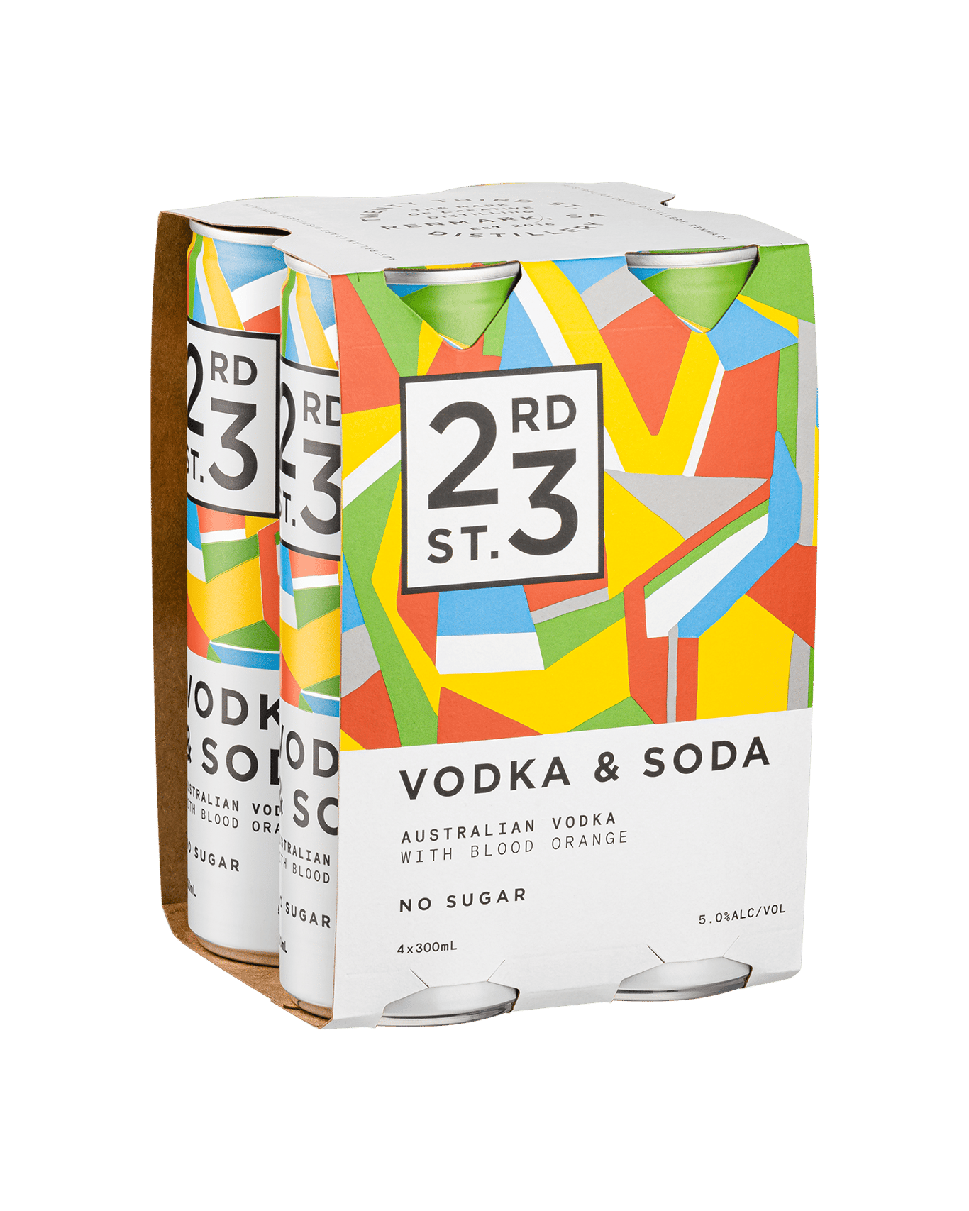 Buy 23rd Street Distillery Australian Vodka & Soda With Blood Orange ...