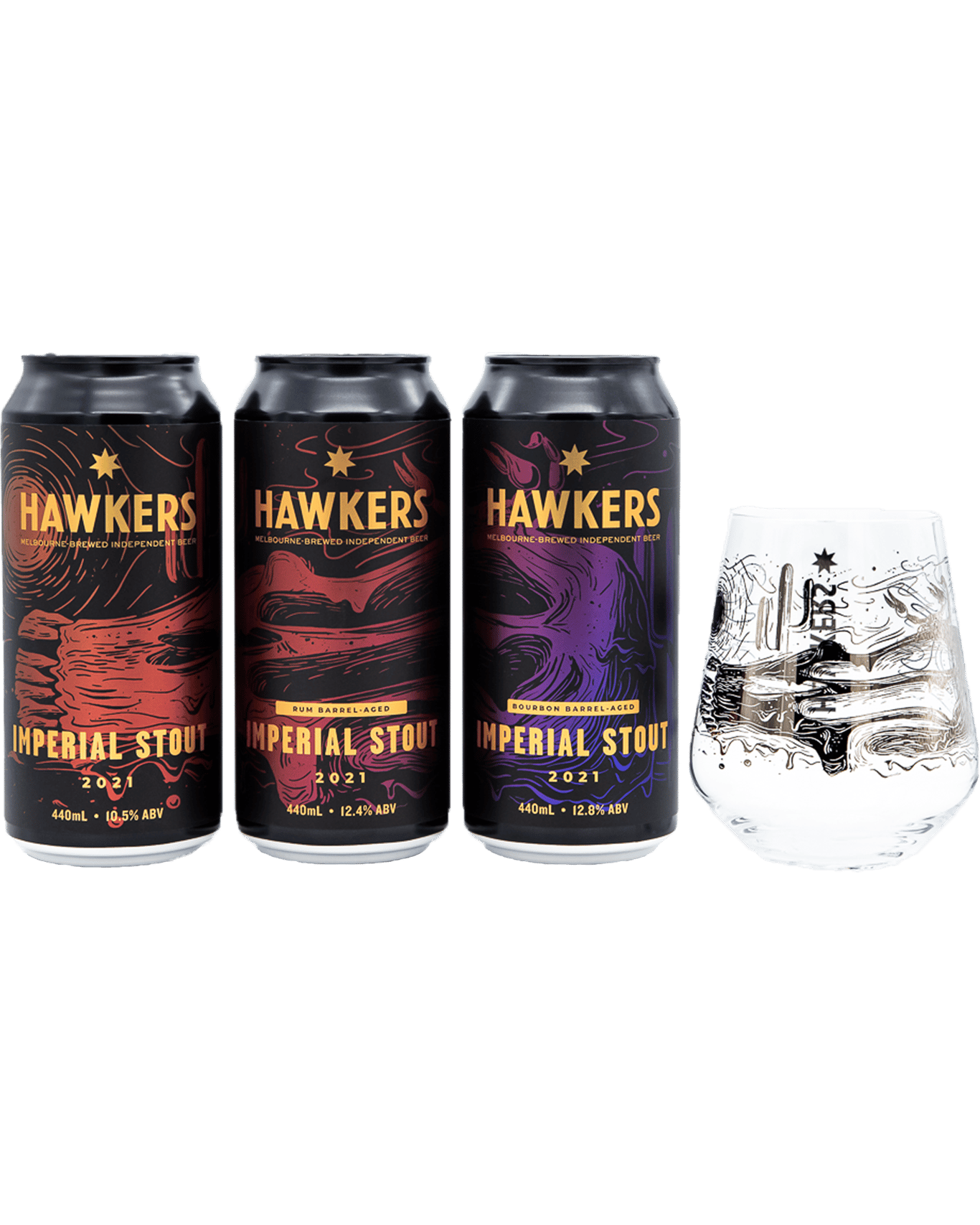Buy Hawkers Beer Sinister Visions 2021 Imperial Stout Collection Pack ...