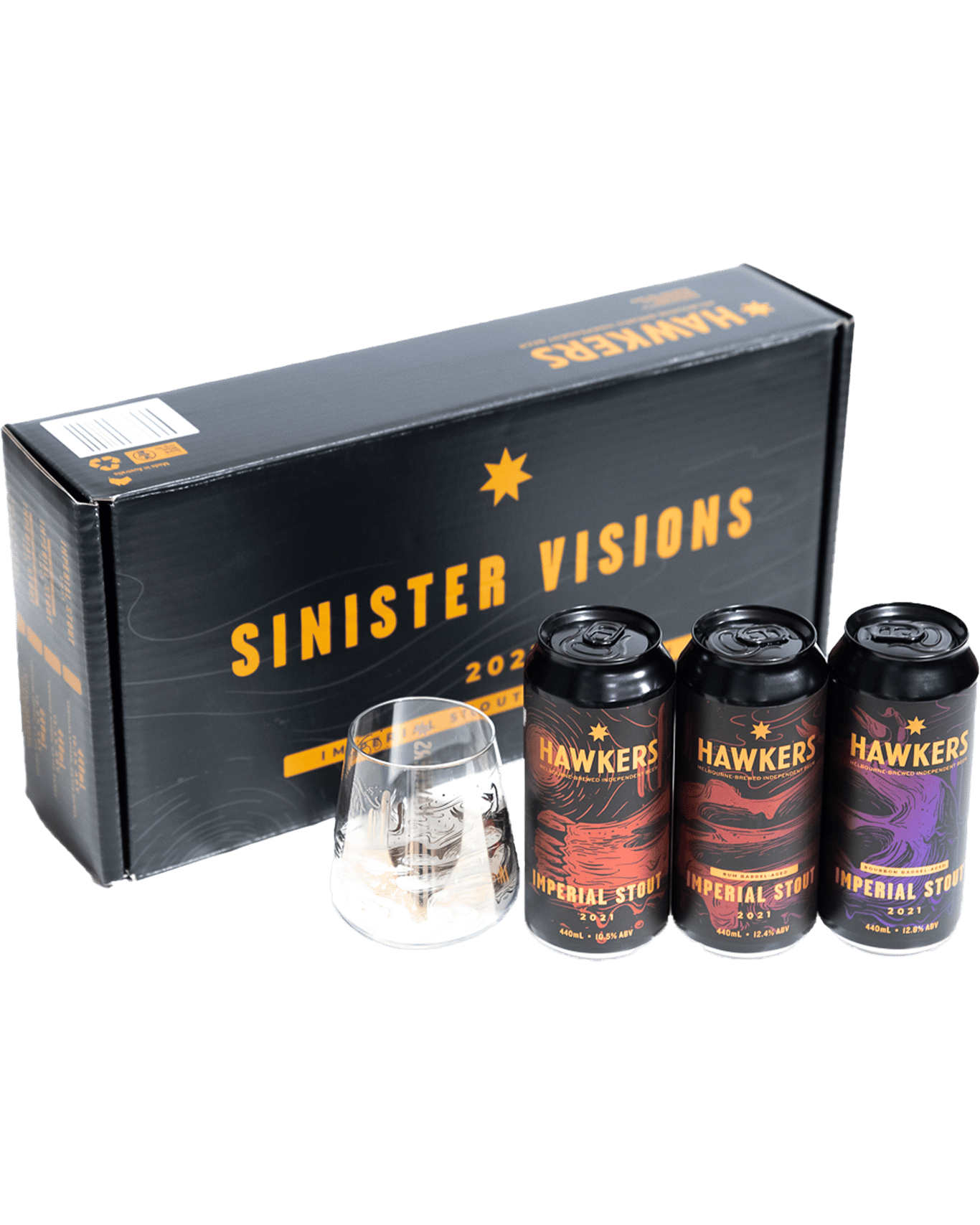 Buy Hawkers Beer Sinister Visions 2021 Imperial Stout Collection Pack ...