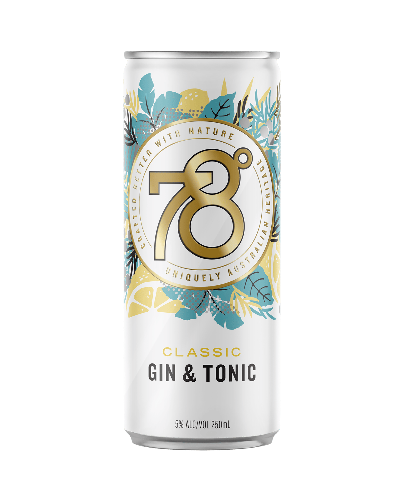 Buy 78 Degrees Gin & Tonic Cans 250ml Online @Lowest Price