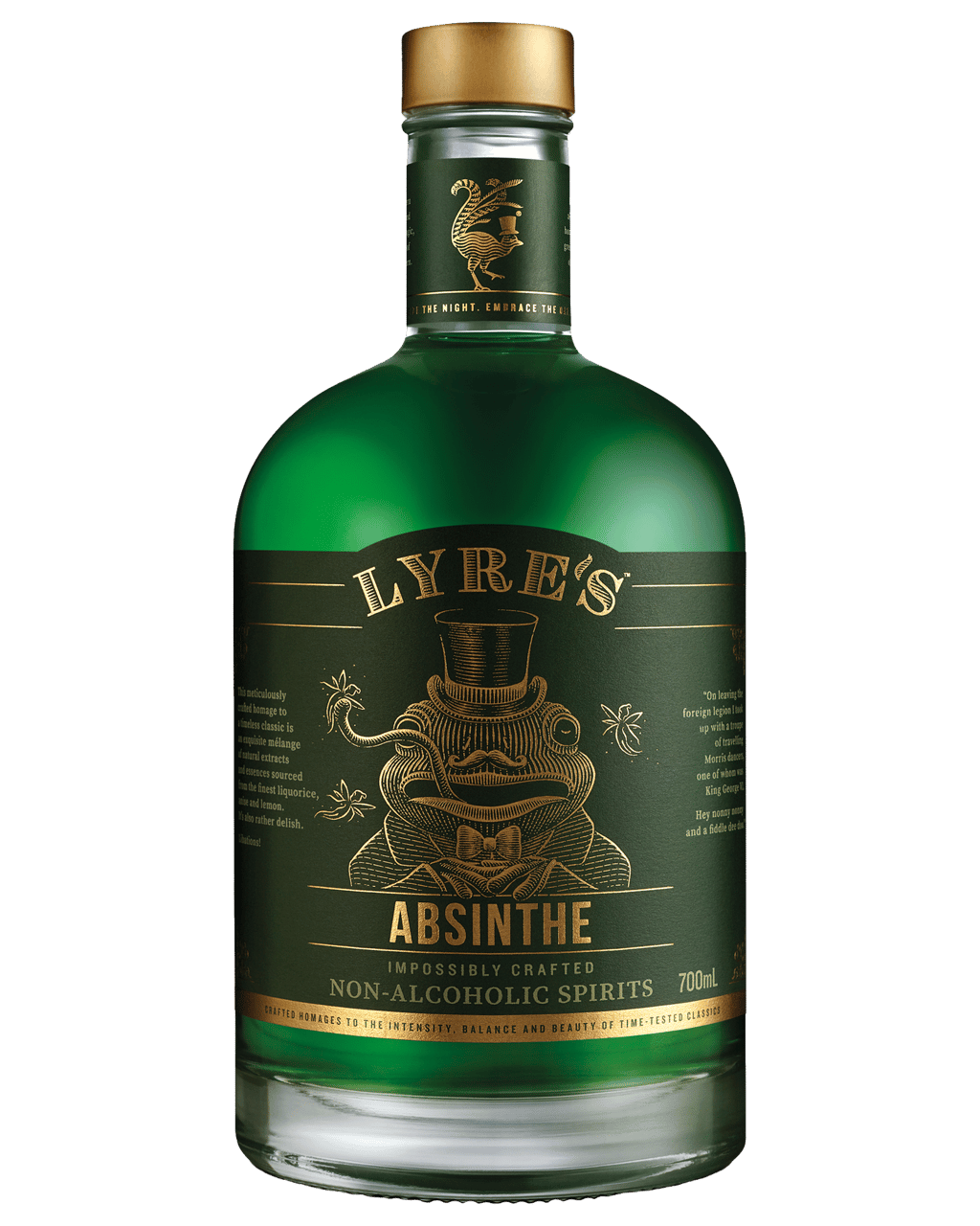 Lyre S Non Alcoholic Absinthe 700mL - Boozy