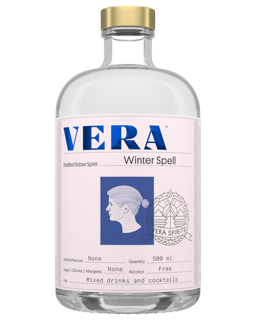 Buy Vera Spirits Winter Spell Non Alcoholic Spirit 500ml Online @Lowest ...