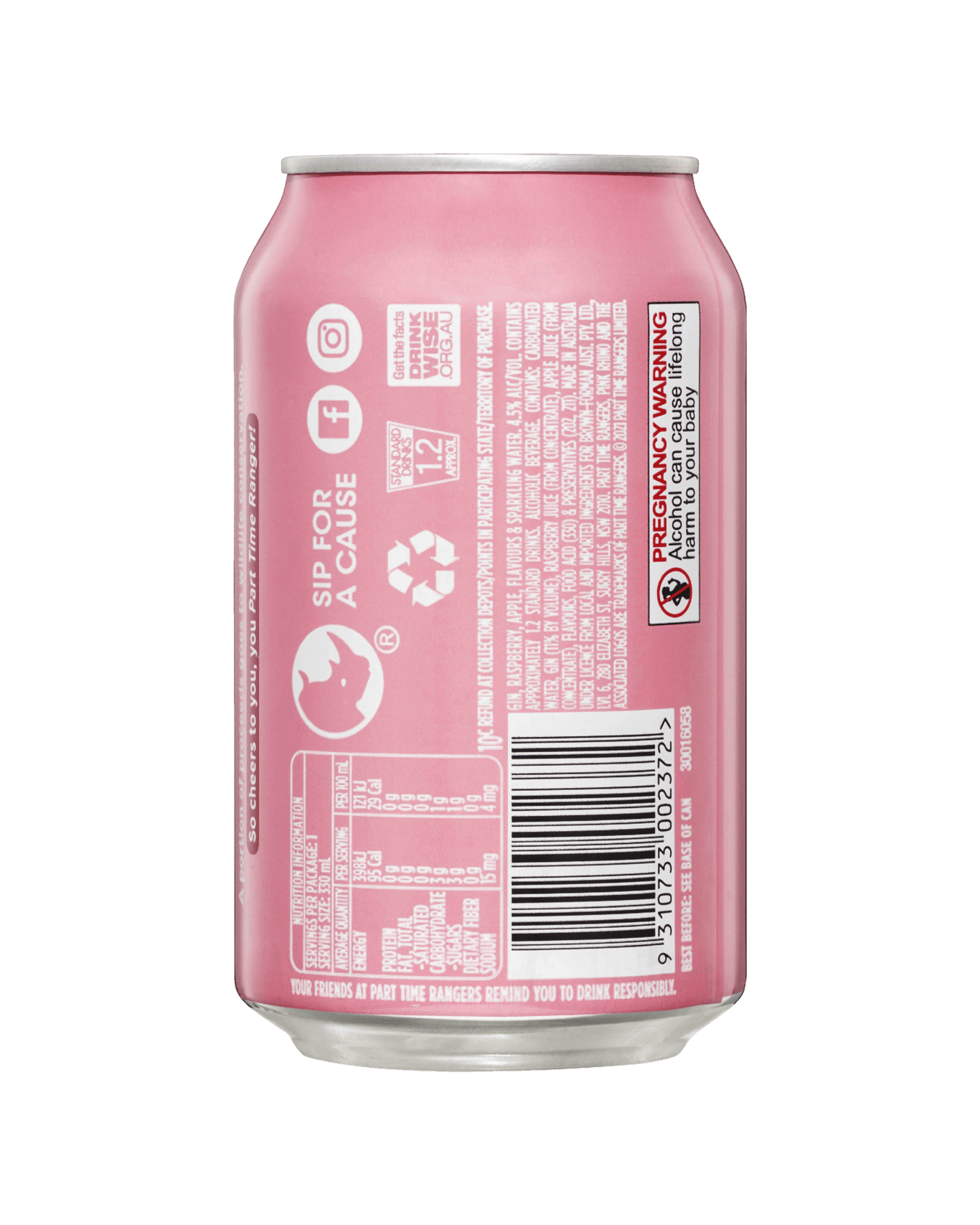 Buy Part Time Rangers Pink Rhino Cans 330ml Online @Lowest Price