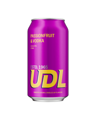 Buy Udl Vodka & Passionfruit Cans 375ml Online @Lowest Price