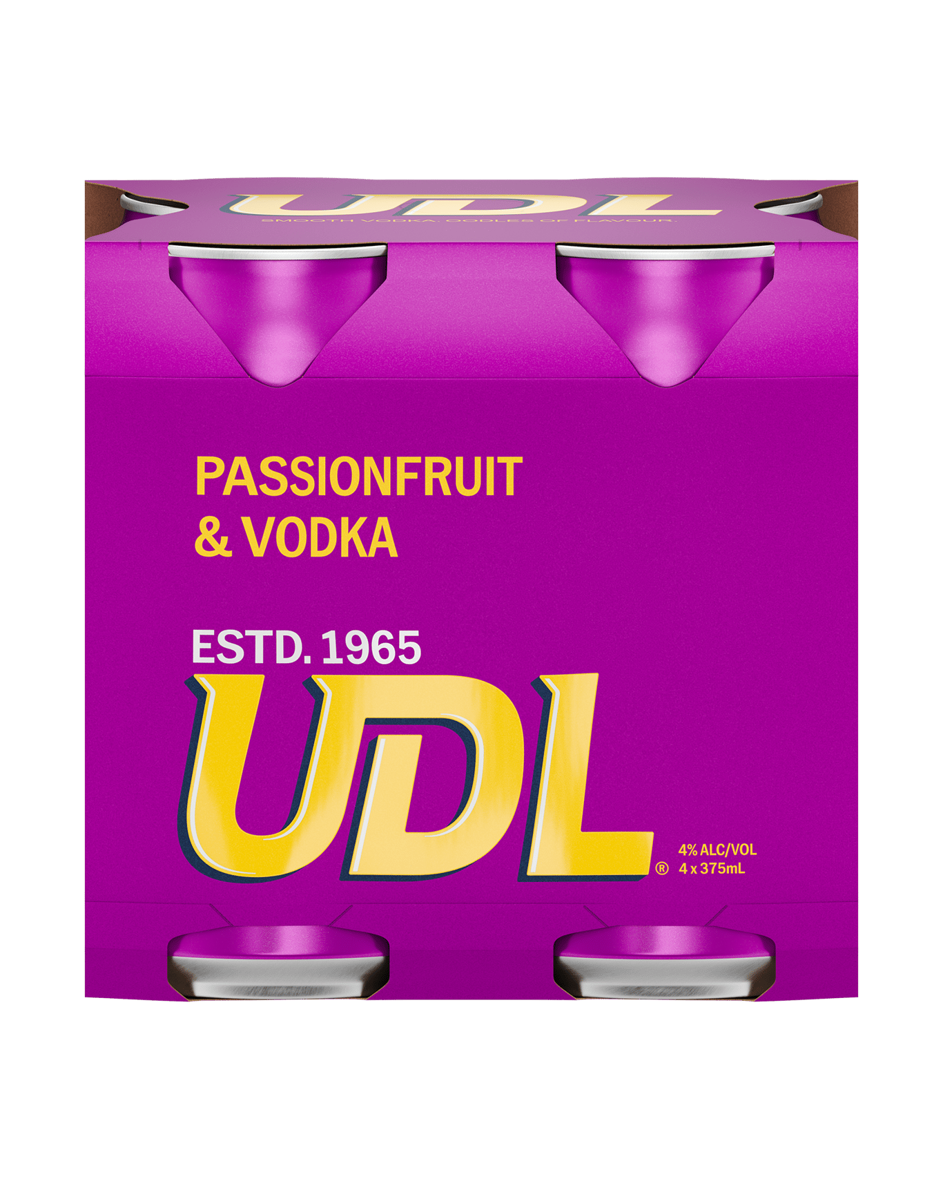 Buy Udl Vodka & Passionfruit Cans 375ml Online @Lowest Price