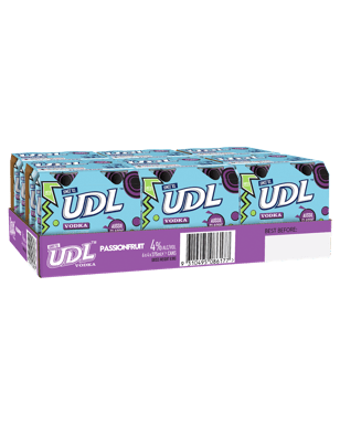 Buy Udl Vodka & Passionfruit Cans 375ml Online @Lowest Price