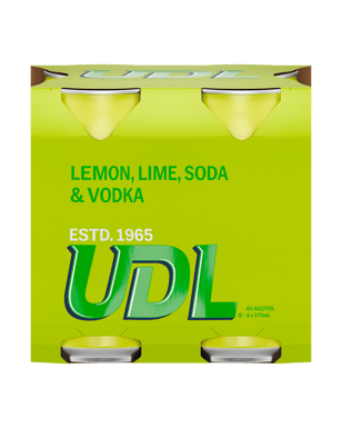 Buy Udl Vodka & Lemon, Lime Soda 375ml Online @Lowest Price