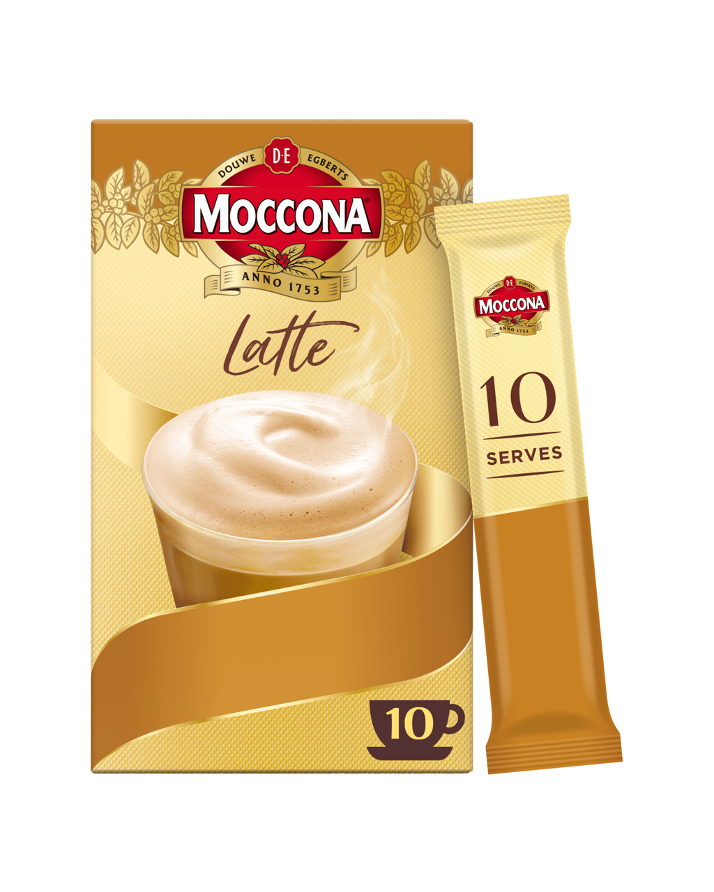 Buy Moccona Latte Coffee Sachets 10 Pack Online @Lowest Price