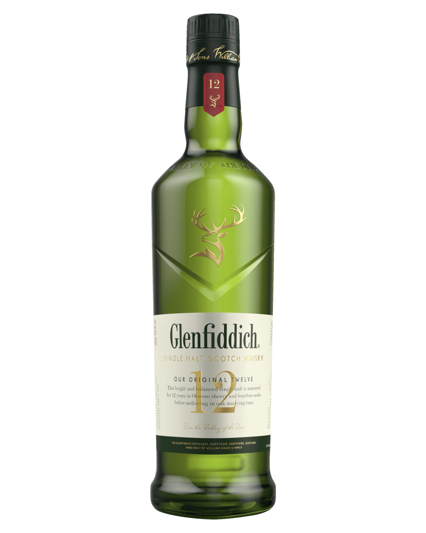 Buy Glenfiddich 12 Year Old Single Malt Scotch Whisky 700ml Online ...