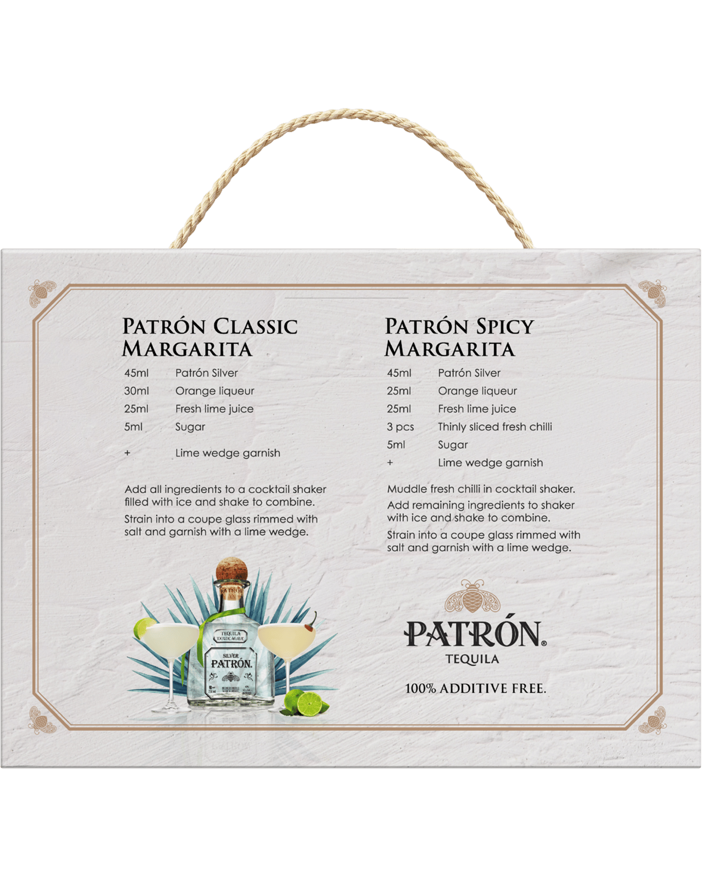Buy Patron Silver Margarita Gift Pack 700ml Online @Lowest Price