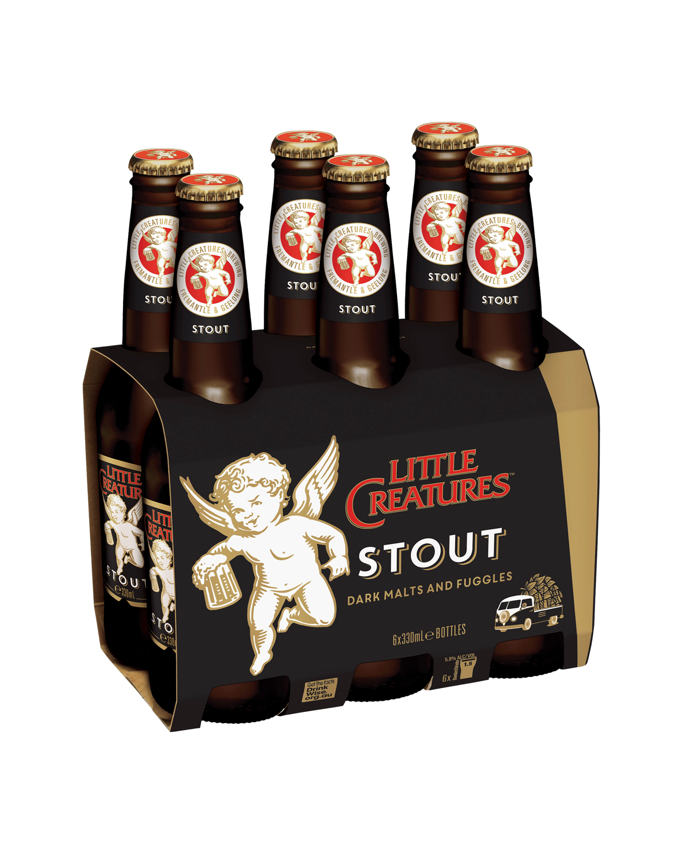 Buy Little Creatures Stout Bottles 330ml Online @Lowest Price
